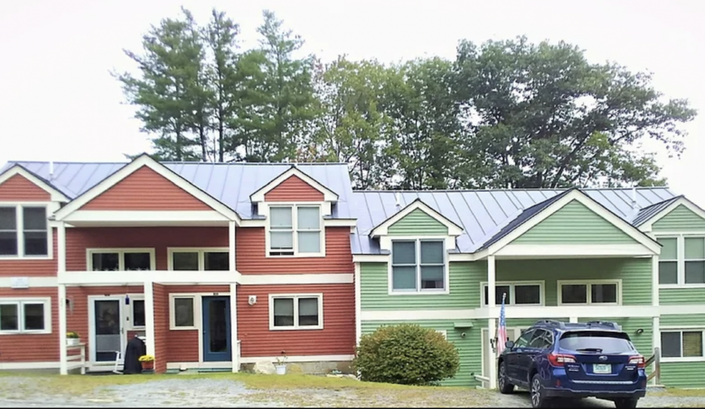 Lakeview condominium community in Enfield, NH